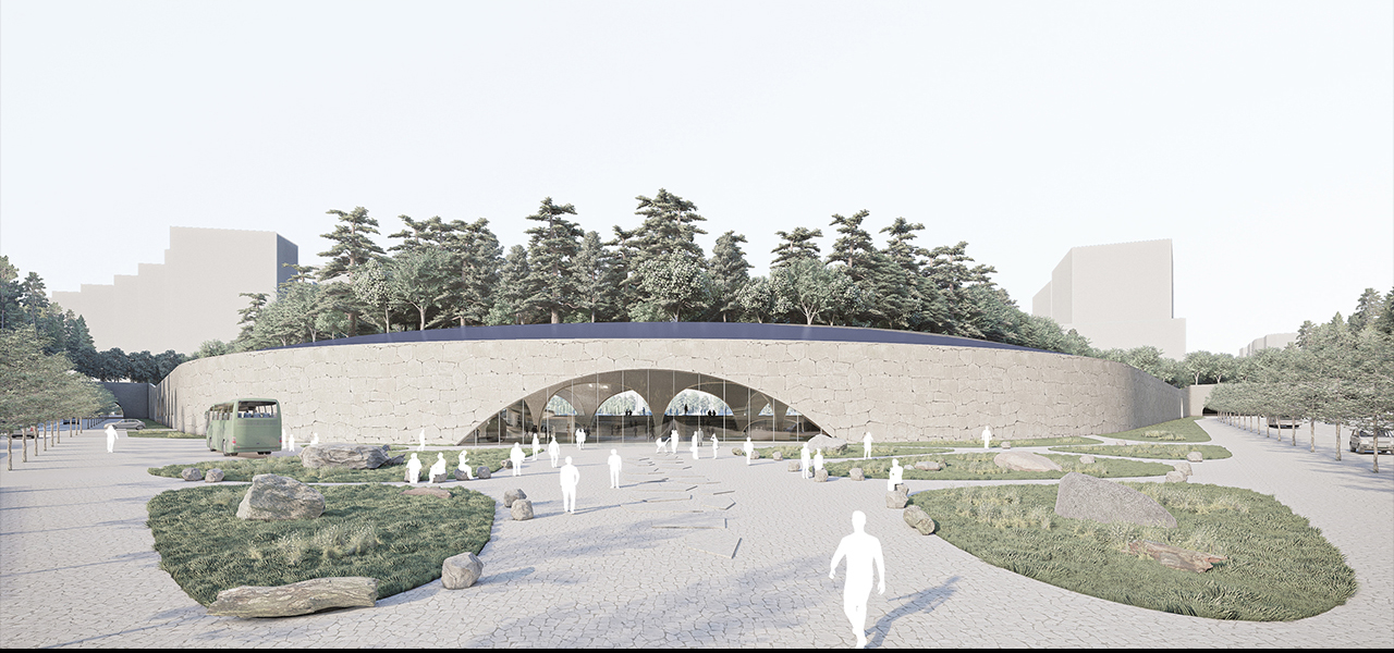 Incheon Geomdan Museum and Library Cultural Complex - AZPML